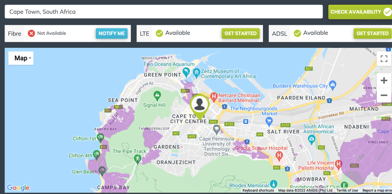 Fibre Coverage Map - Fibre In My Area 2024
