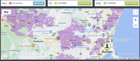 Fibre Coverage Map - Fibre In My Area 2024