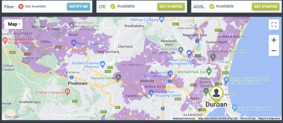 Fibre Coverage Map - Fibre In My Area 2024