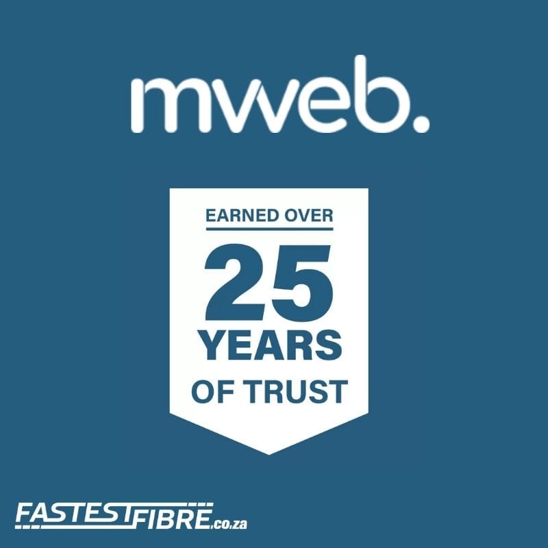 MWeb Fibre Deals - Starting at just R299 per month